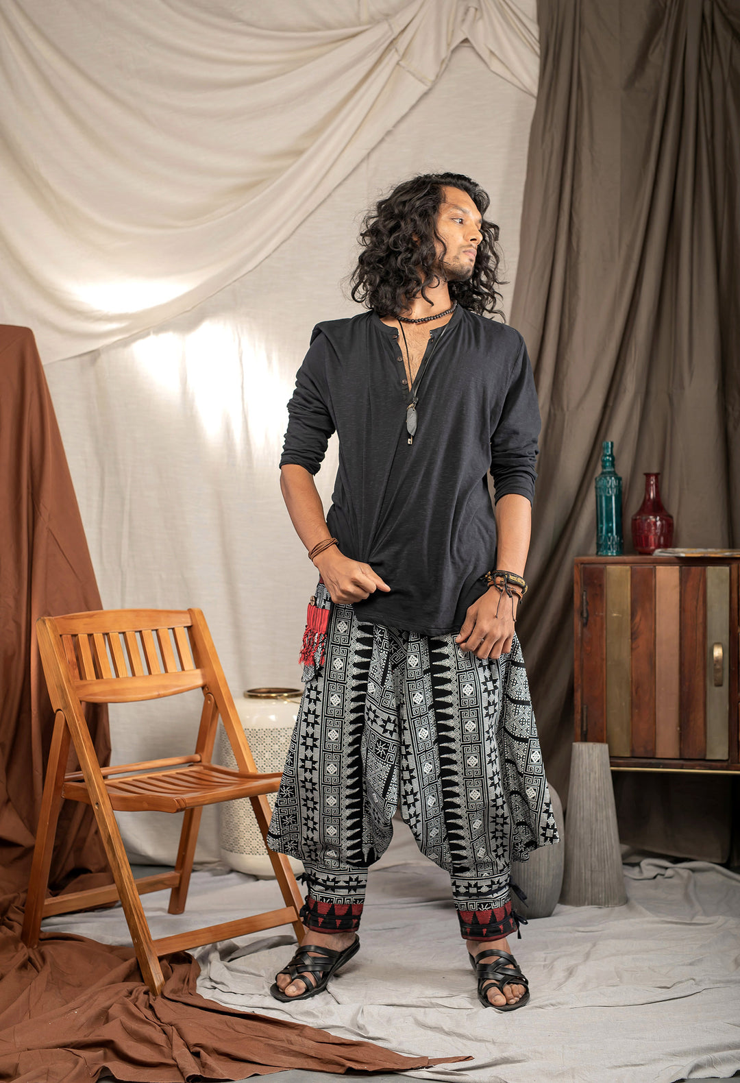 Harem pants men store